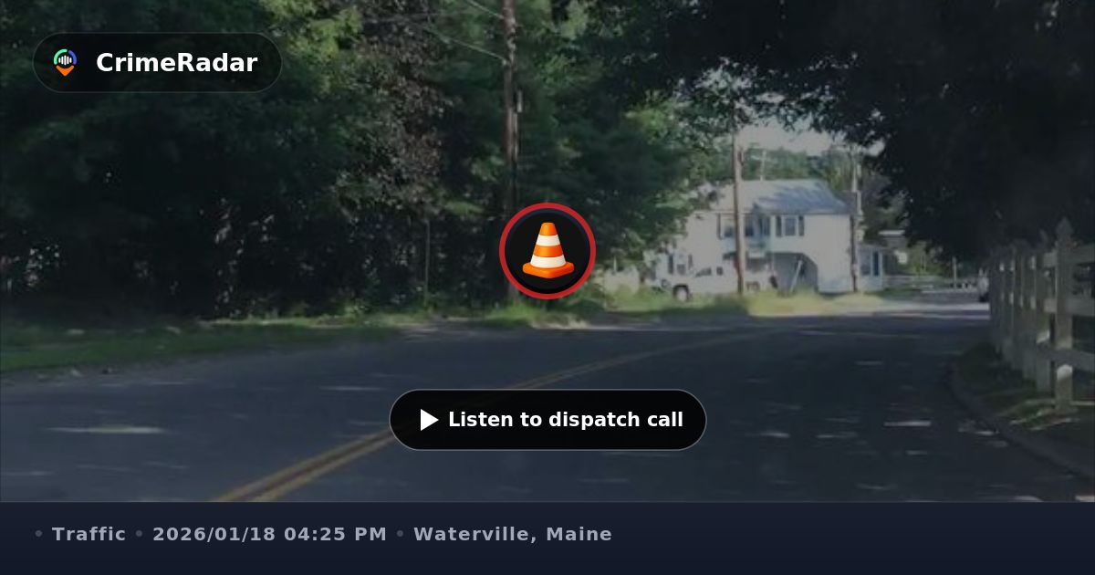 Erratic driver spotted near Western Ave, Waterville ME | CrimeRadar