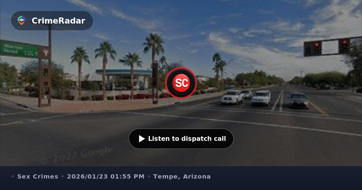 Possible indecent exposure near Kyrene and Warner, Tempe AZ | CrimeRadar