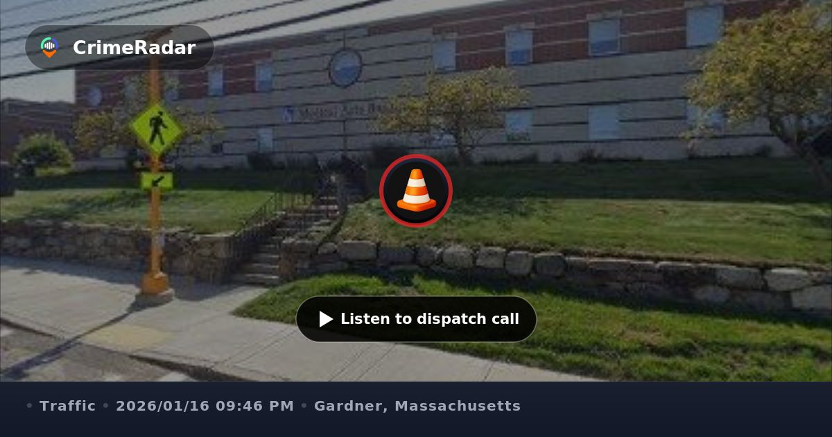 Vehicle flees after near crash on Route 140, Gardner MA | CrimeRadar