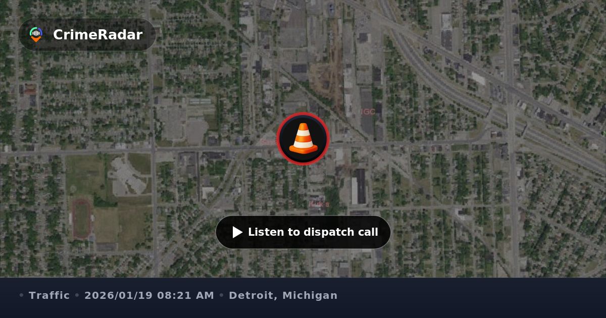 Malfunctioning railroad crossing reported near Central St, Detroit MI ...