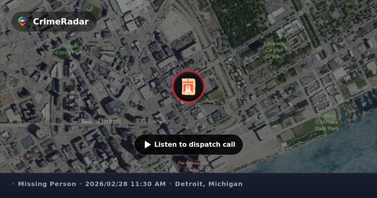 Mother reports 15-year-old daughter missing, Detroit MI | CrimeRadar