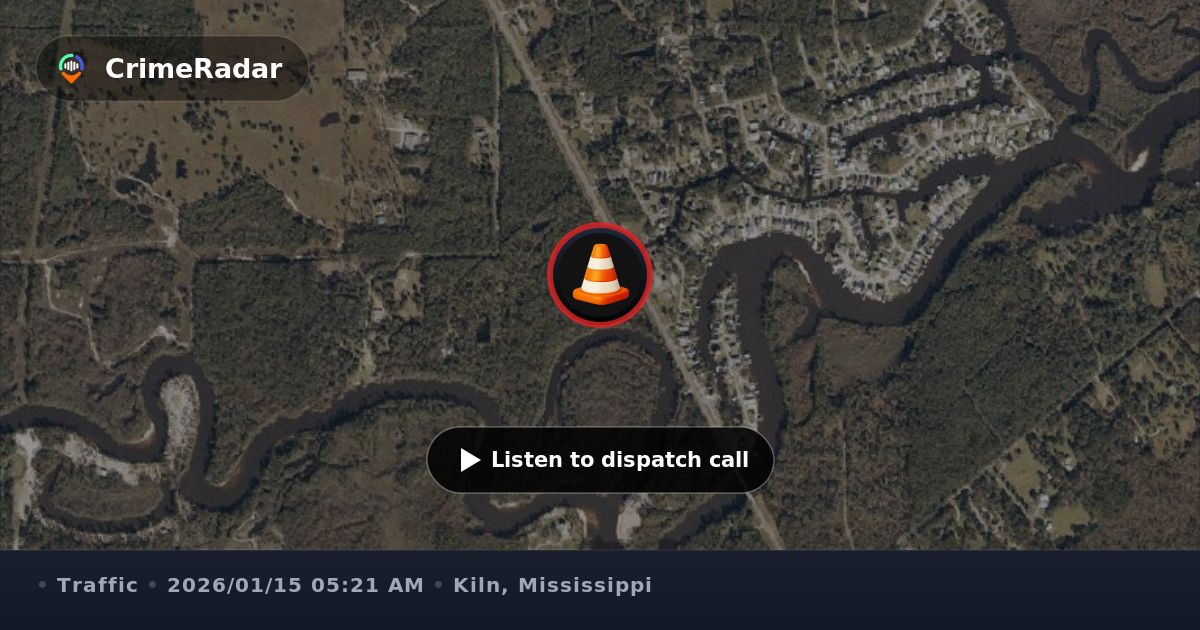 Multiple vehicle crash blocks Highway 603 near Kiln, Kiln MS | CrimeRadar