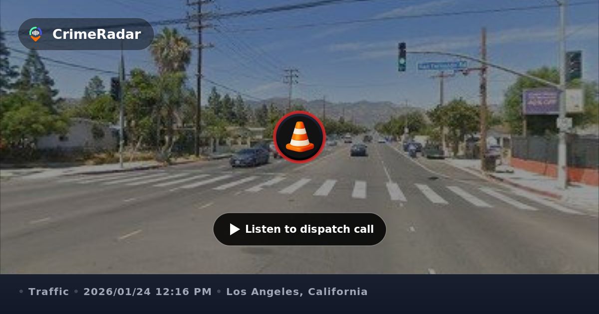 Traffic stop on sedan with expired registration, Los Angeles CA ...