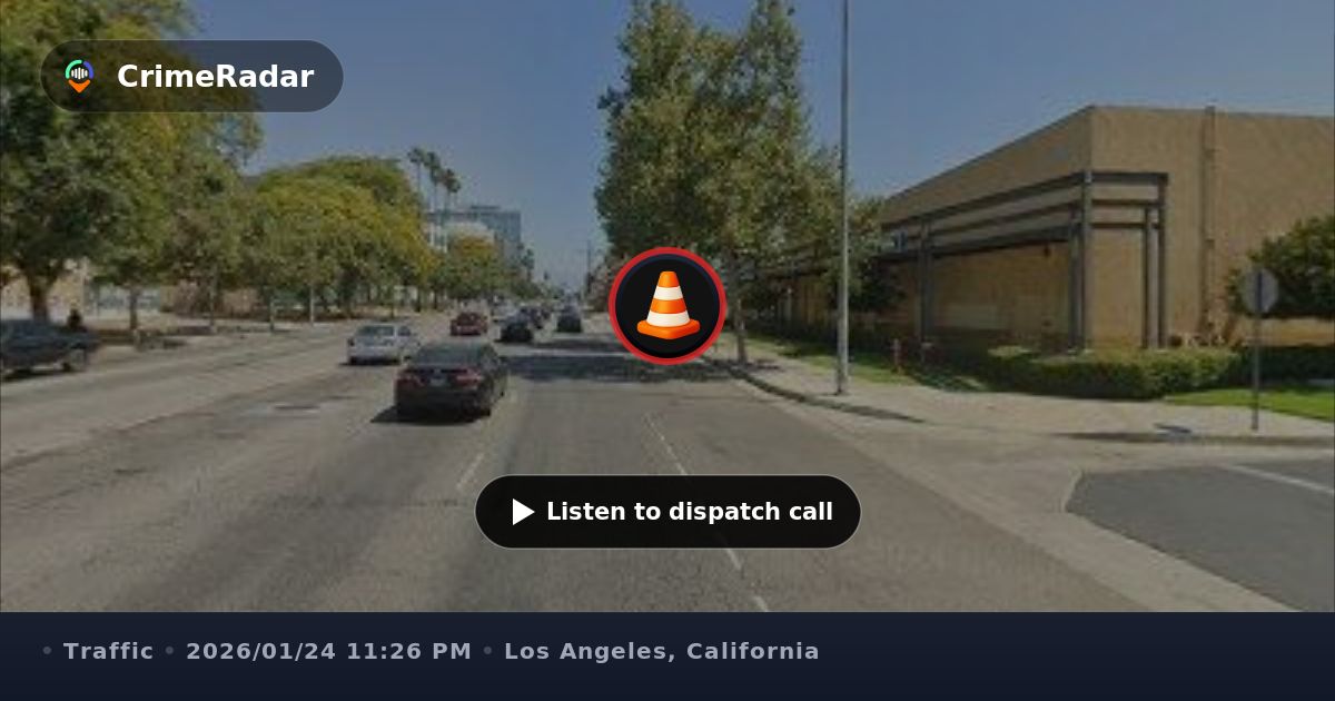 Deputies conduct vehicle check on Van Nuys Blvd, Los Angeles CA ...