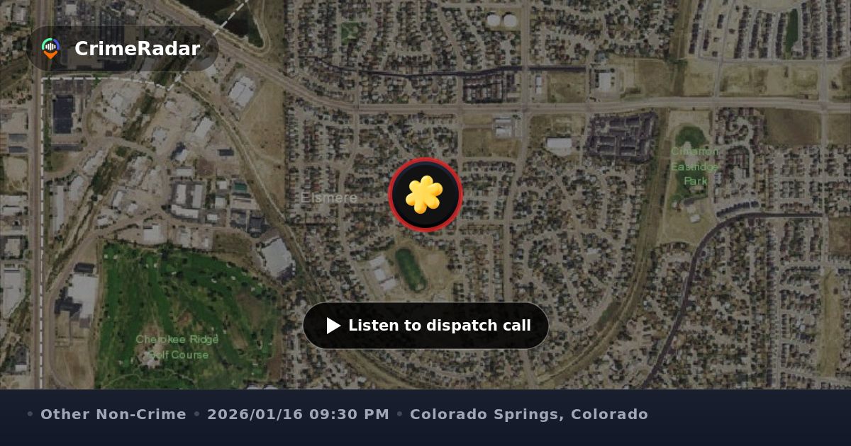 Deputy assists fire crew with crowd near Peterson Rd, Colorado Springs ...