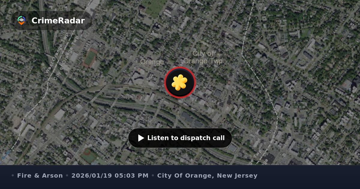 Fire crew responds to possible fire near South Day St, City Of Orange ...