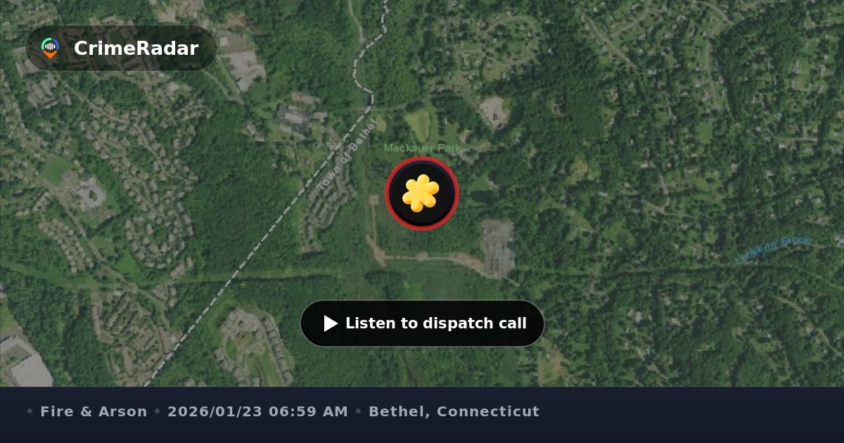 CO detector alarm on Old Lookout Way prompts response, Bethel CT ...
