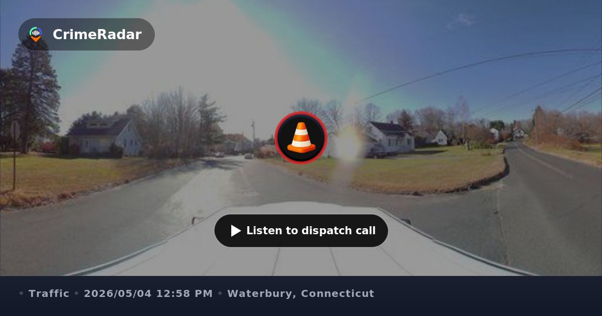 Two-car crash on North Main Street, Waterbury CT | CrimeRadar