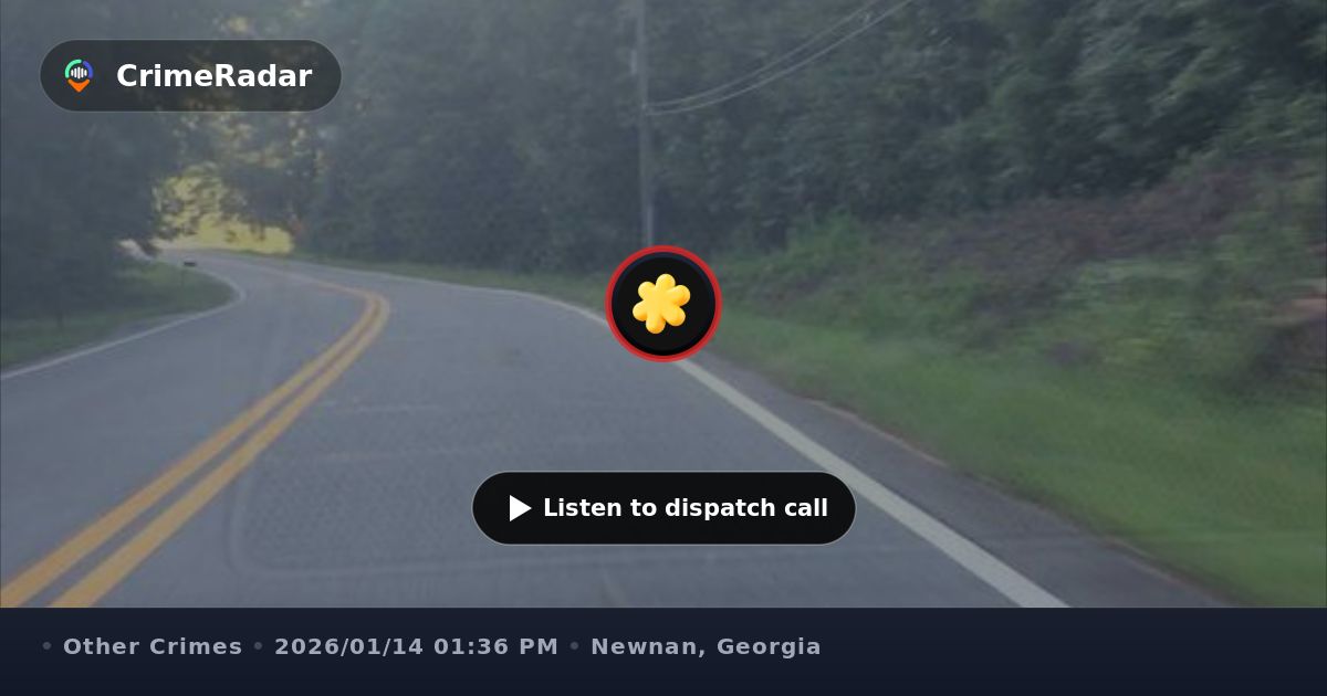 Fire test conducted near Turkey Creek Rd, Newnan GA | CrimeRadar