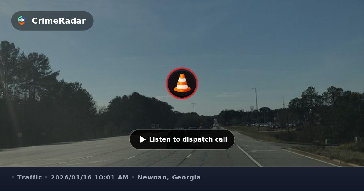 Deputy checks on possible traffic accident on Bullsboro Dr, Newnan GA ...