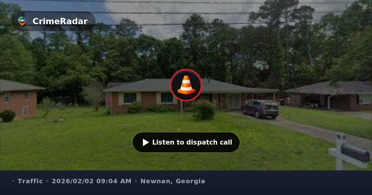 Emergency crews respond to crash on Gordon St, Newnan GA | CrimeRadar