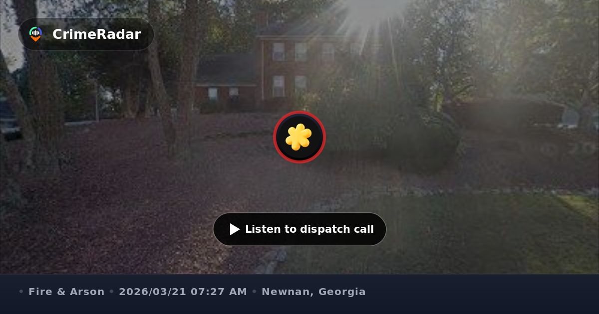 House fire on Peninsula Circle in Newnan, Newnan GA | CrimeRadar