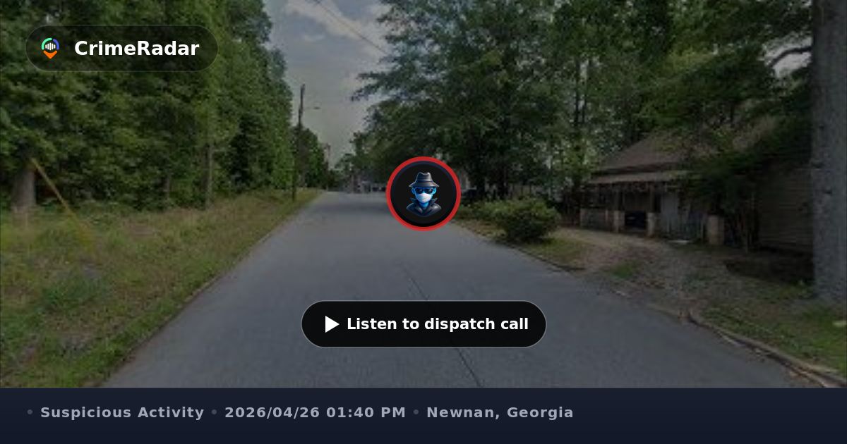 Suspicious door camera left on tripod at home, Newnan GA | CrimeRadar