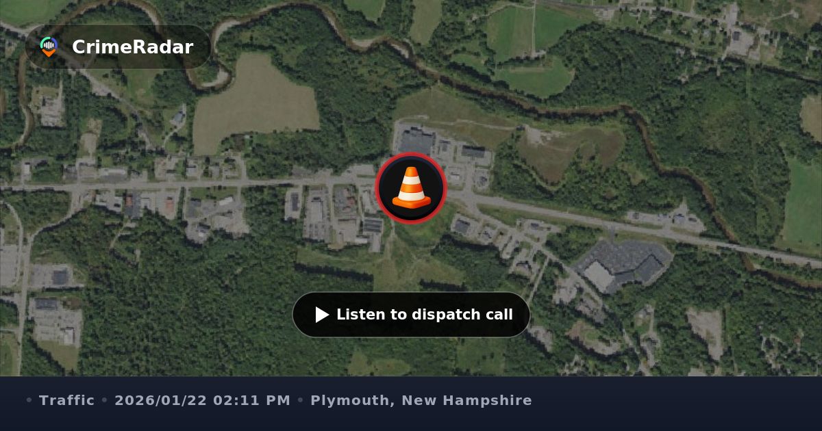 Traffic stop near Tenney Mountain Highway, Plymouth NH | CrimeRadar