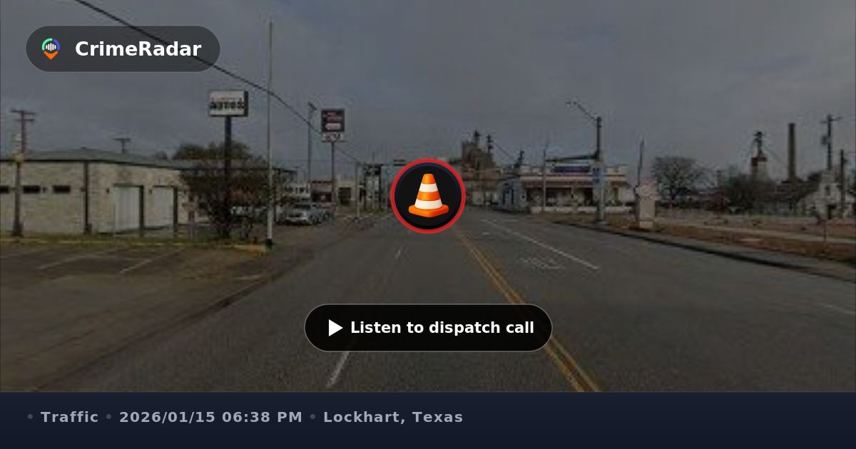 Traffic stop leads to potential license violation, Lockhart TX | CrimeRadar
