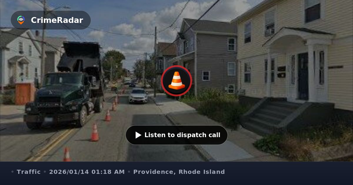 Minor traffic incident near Branch Ave ramp, Providence RI | CrimeRadar