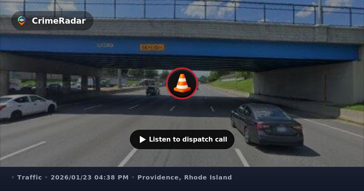 Apparent traffic incident on I‑95 off‑ramp, Providence RI | CrimeRadar