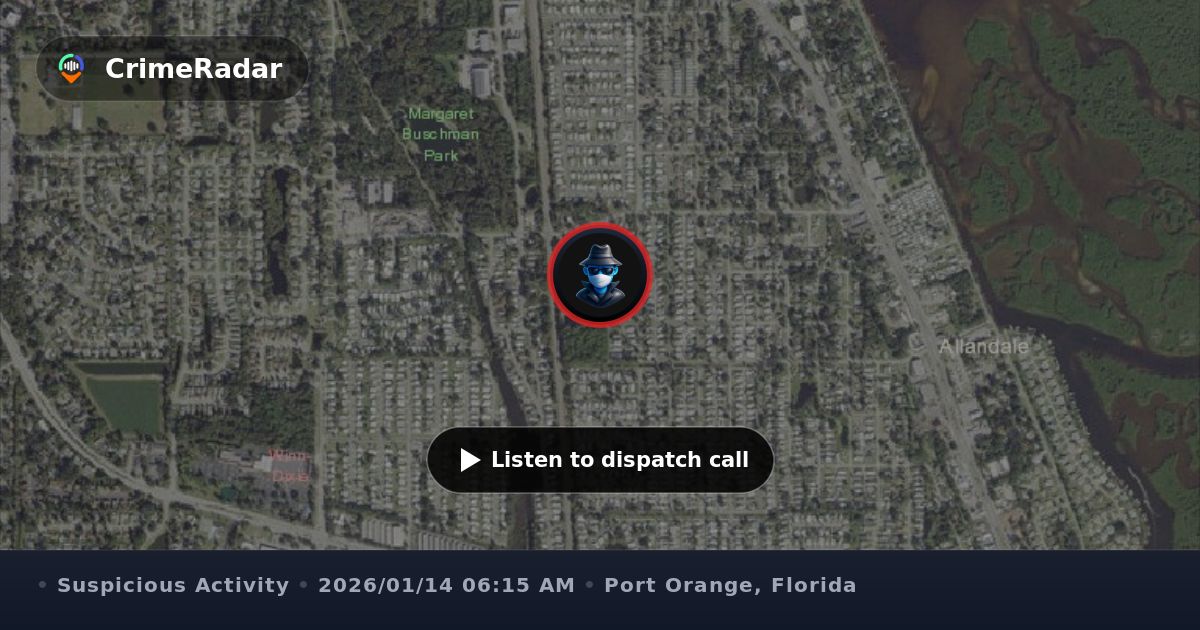 Deputies check on possible prowler near Cindy Circle, Port Orange FL ...