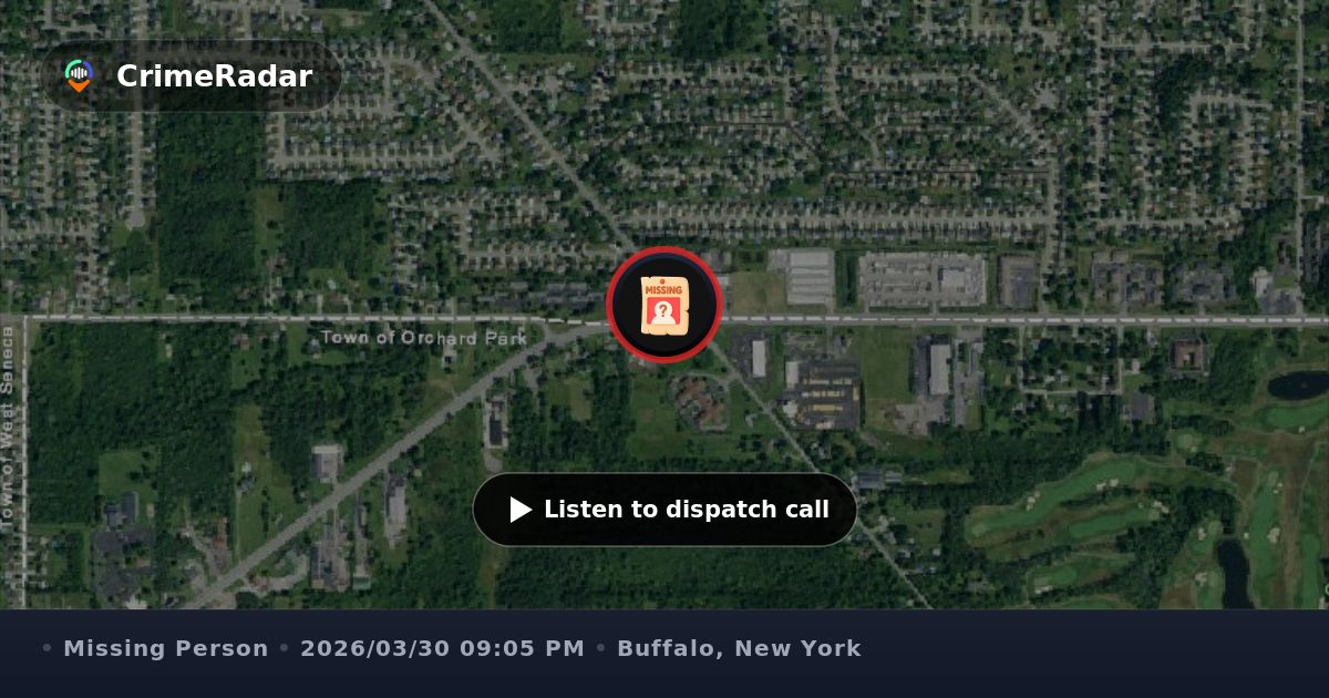 Welfare check for adult son driving black Kia, Buffalo NY | CrimeRadar