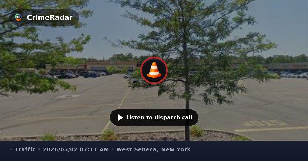 Two-car crash near Southgate Plaza DMV exit, West Seneca NY | CrimeRadar
