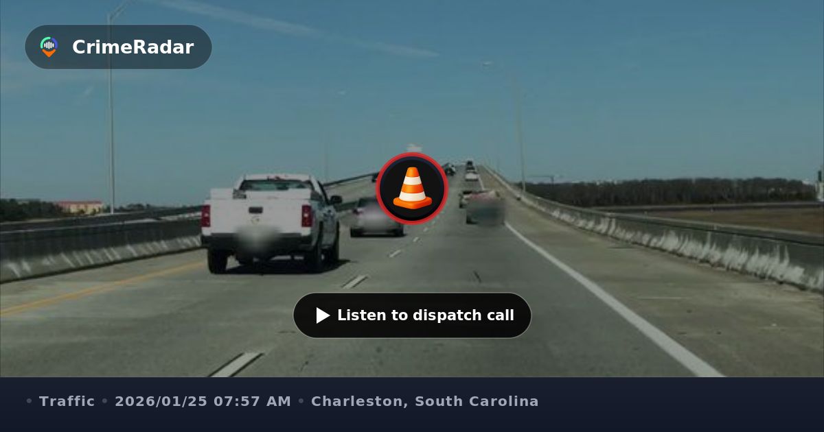 Possible vehicle crash on James Island Expressway, Charleston SC ...