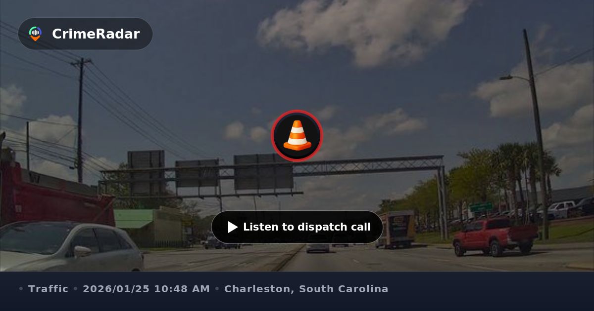 Traffic accident on I-526 near Savannah Highway, Charleston SC | CrimeRadar