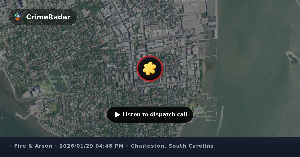 False alarm reported at residence on Church St, Charleston SC | CrimeRadar
