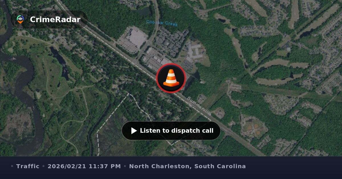 Vehicle crash reported on Dorchester Road, North Charleston SC | CrimeRadar