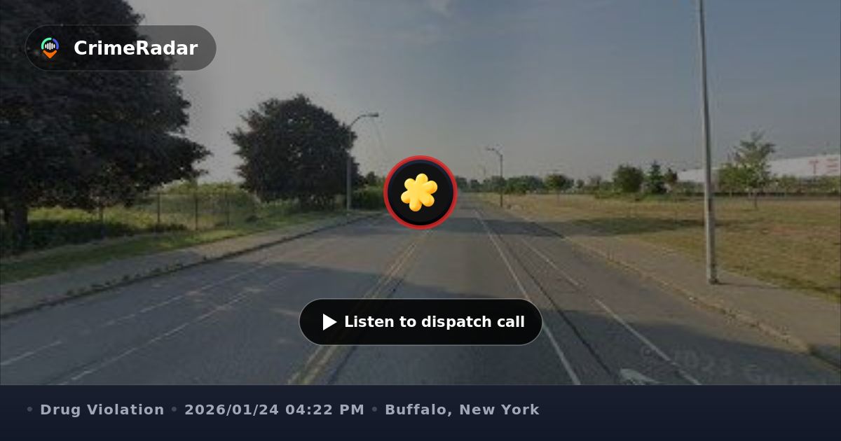 Apparent overdose near Fifth and South Park, Buffalo NY | CrimeRadar