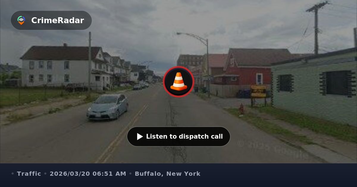 Two-car crash on Clinton Street exit ramp, Buffalo NY | CrimeRadar