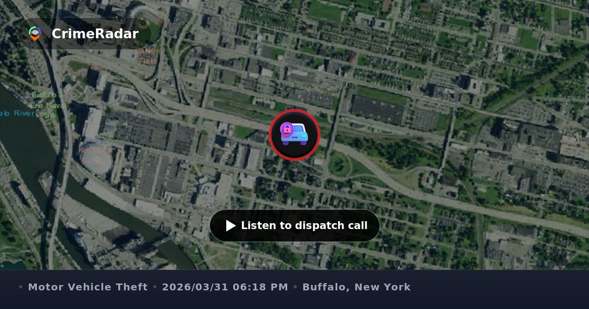 Police track stolen Jeep using tablet device, Buffalo NY | CrimeRadar