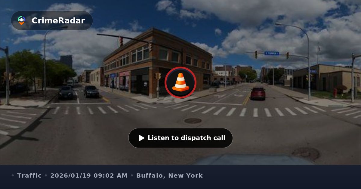 Apparent traffic accident near Washington and East Tupper, Buffalo NY ...