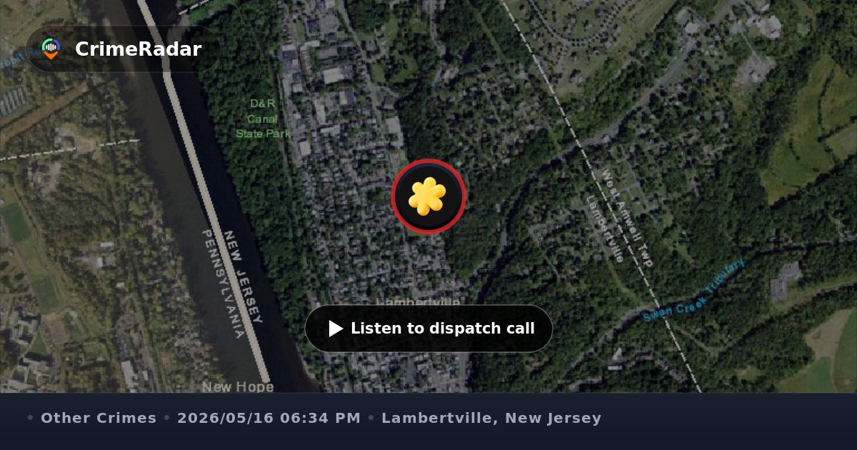 Parked truck and trailer left overnight at boat ramp, Lambertville NJ ...