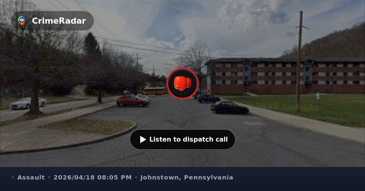 Assault causing traumatic injury at Solomon Homes, Johnstown PA ...
