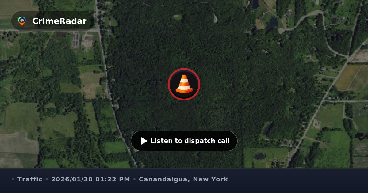 Vehicle stuck in snow on State Route 64, Canandaigua NY | CrimeRadar