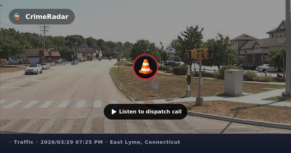 Rollover crash with injuries on Boston Post Road, East Lyme CT | CrimeRadar
