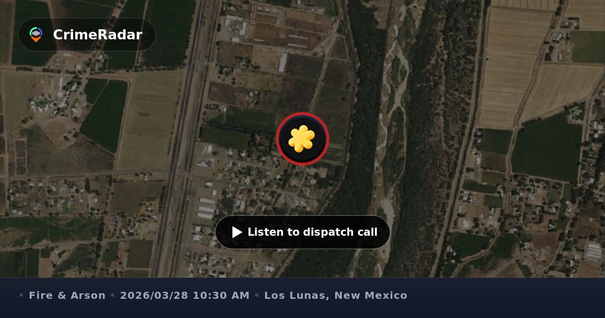 Smoke reported from basement vent of house, Los Lunas NM | CrimeRadar