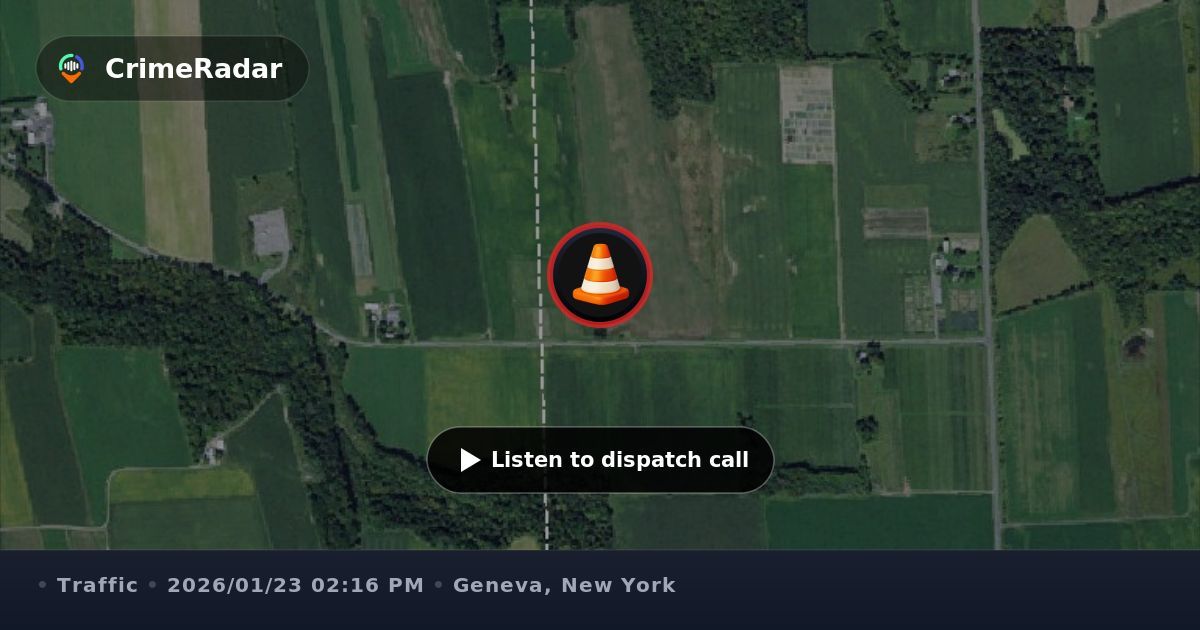 Box truck crash leads to road closures near Geneva, Geneva NY | CrimeRadar