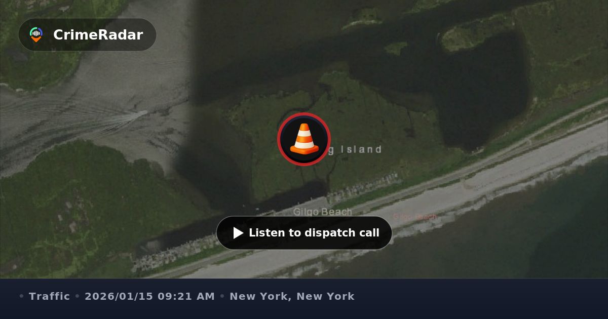 Vehicle stuck near Gilgo Beach parking area, New York NY | CrimeRadar