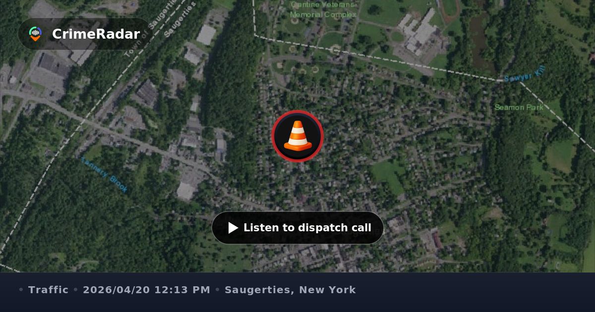 Two-car crash on Partition Street in Saugerties, Saugerties NY | CrimeRadar