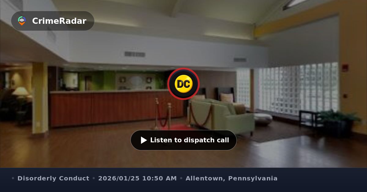 Guest refuses to leave hotel room on Hamilton Blvd, Allentown PA ...