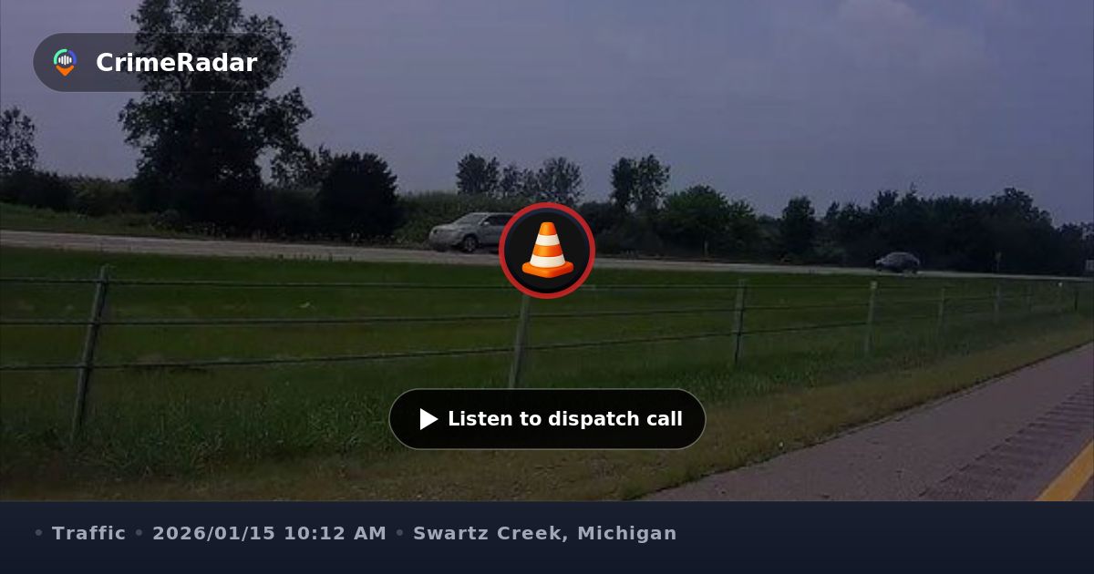 Traffic issue near I-69 rest area in Swartz Creek, Swartz Creek MI ...