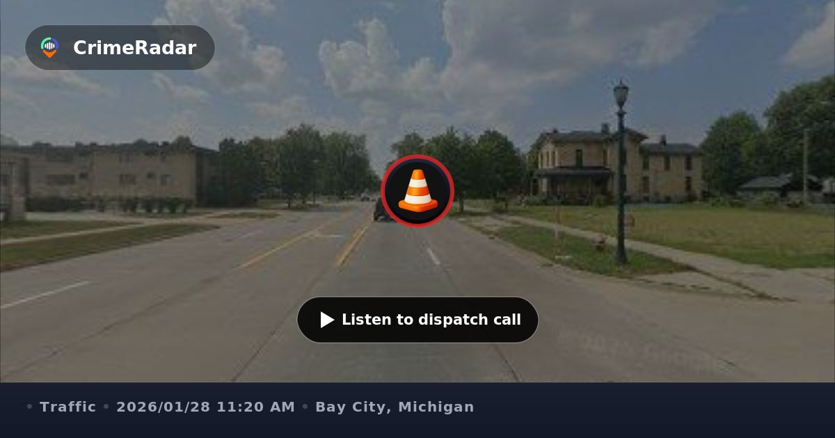 Traffic hazard reported near Center and Sherman, Bay City MI | CrimeRadar