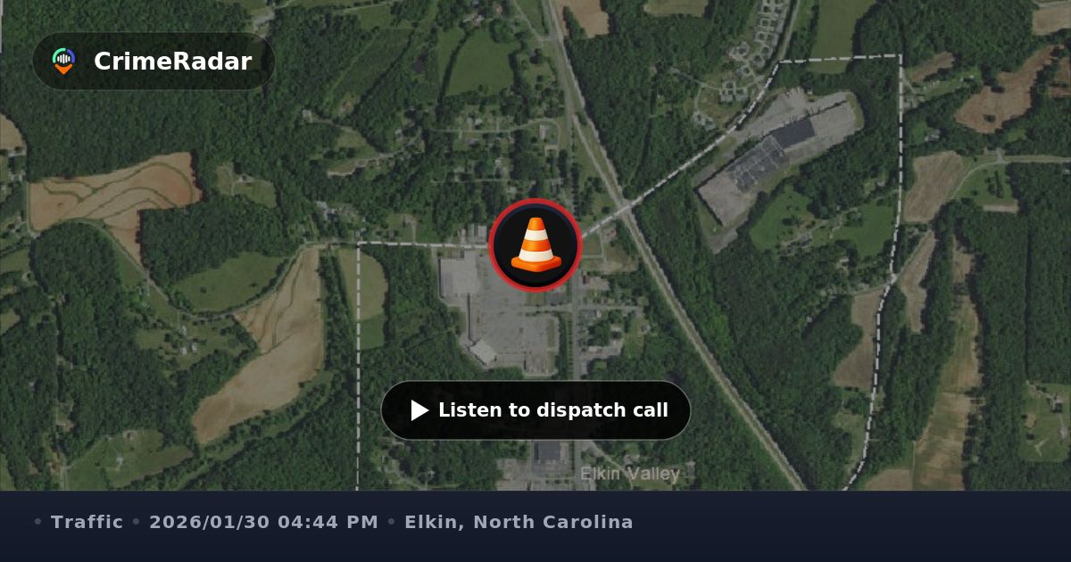 Dog struck by vehicle near Carter Mill Road, Elkin NC | CrimeRadar