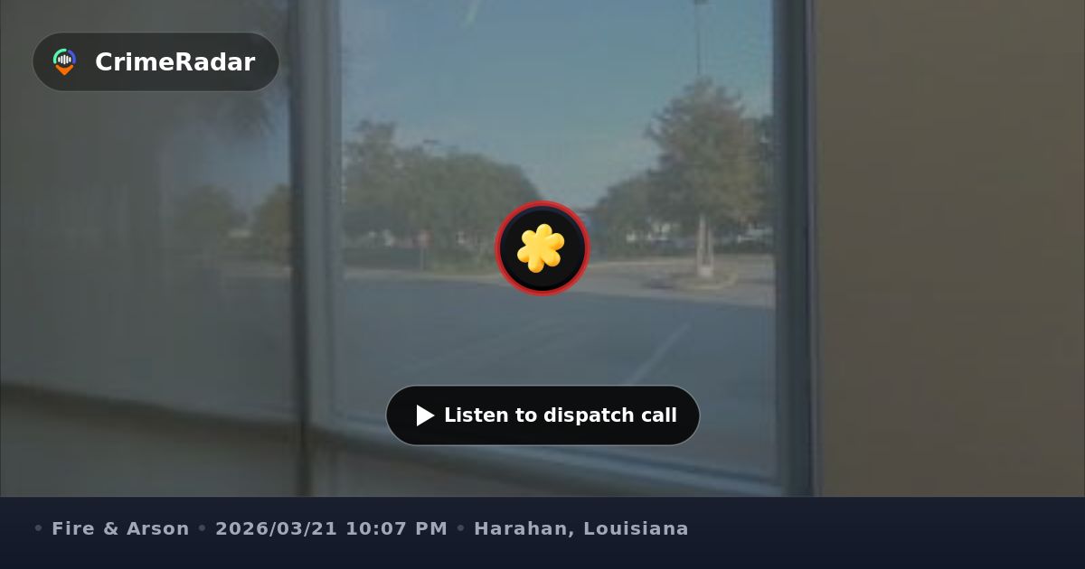 Small fire reported inside Chipotle restaurant, Harahan LA | CrimeRadar