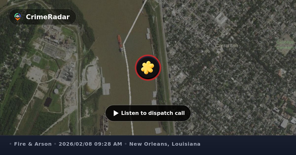 Fire crews respond to alarm at Camellia Grill, New Orleans LA | CrimeRadar