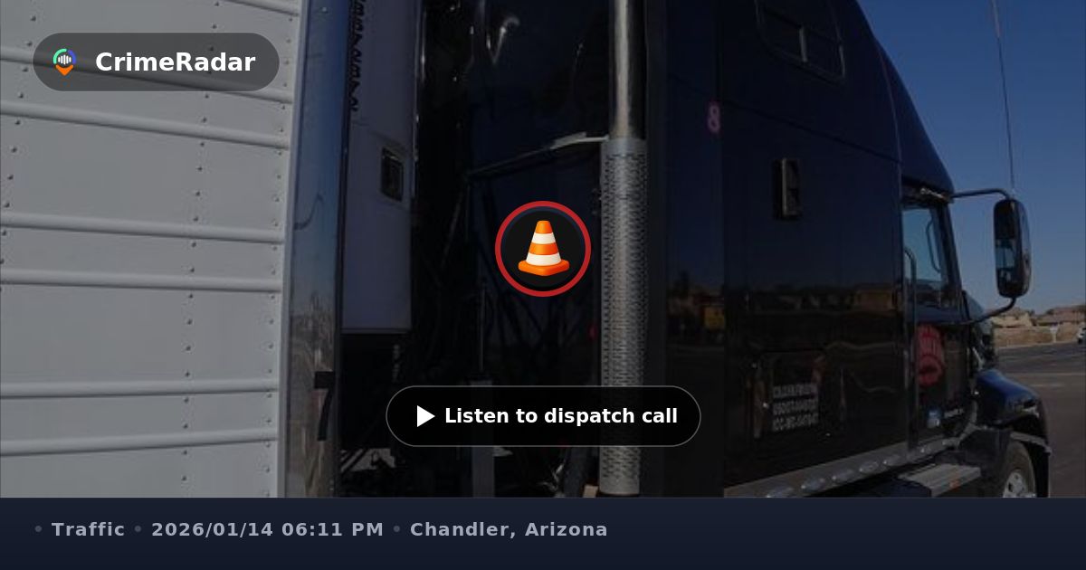 Two-vehicle accident near Queen Creek and Arizona, Chandler AZ | CrimeRadar