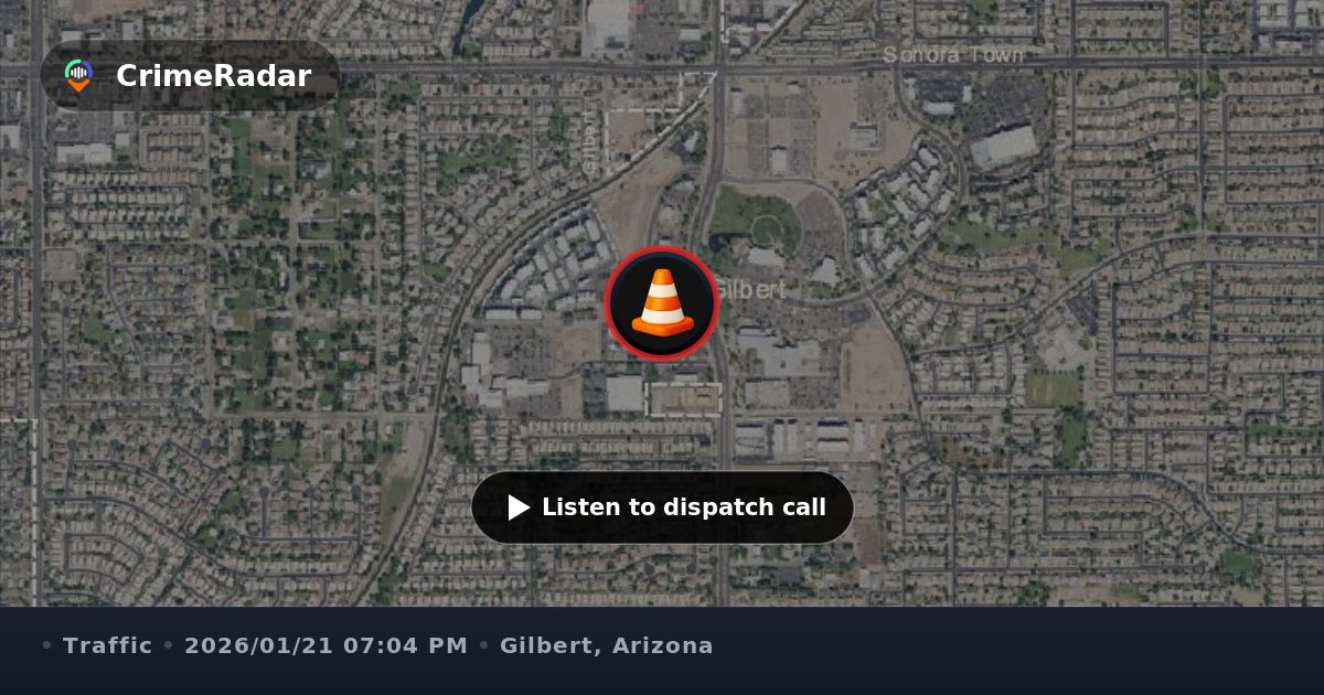 Deputies check vehicle near South Oak St, Gilbert AZ | CrimeRadar