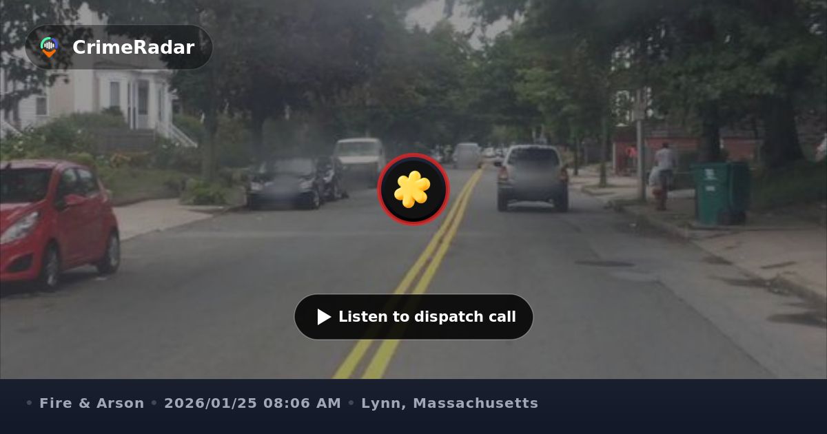 Fire alarm sounds near Washington St station, Lynn MA | CrimeRadar