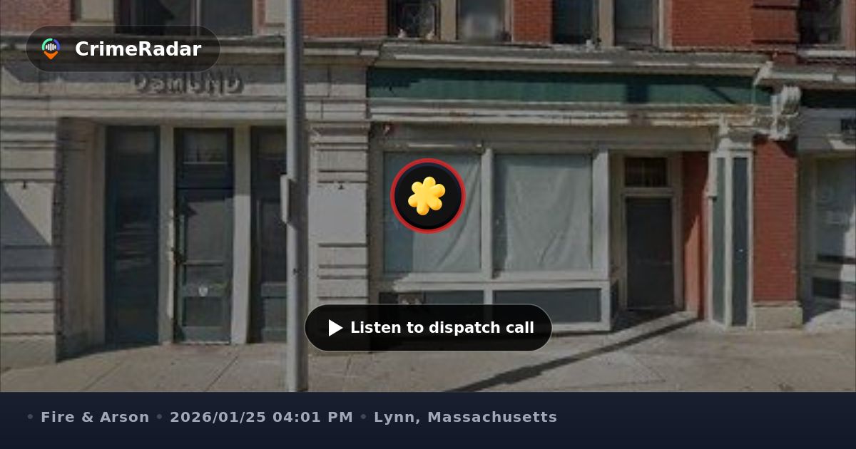Fire crews respond to alarm at Washington St shelter, Lynn MA | CrimeRadar